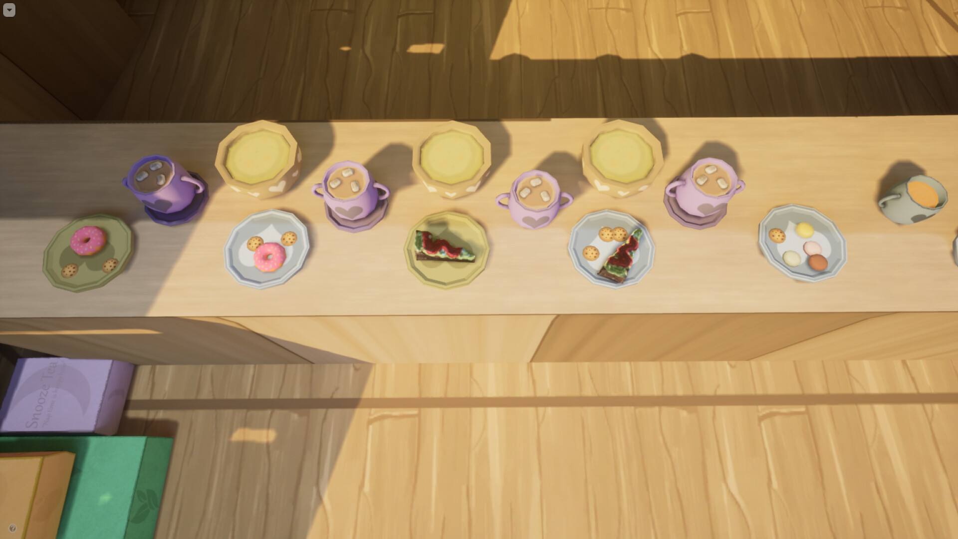 Emma Goss - Stylised Tea Room inside Unreal Engine 4