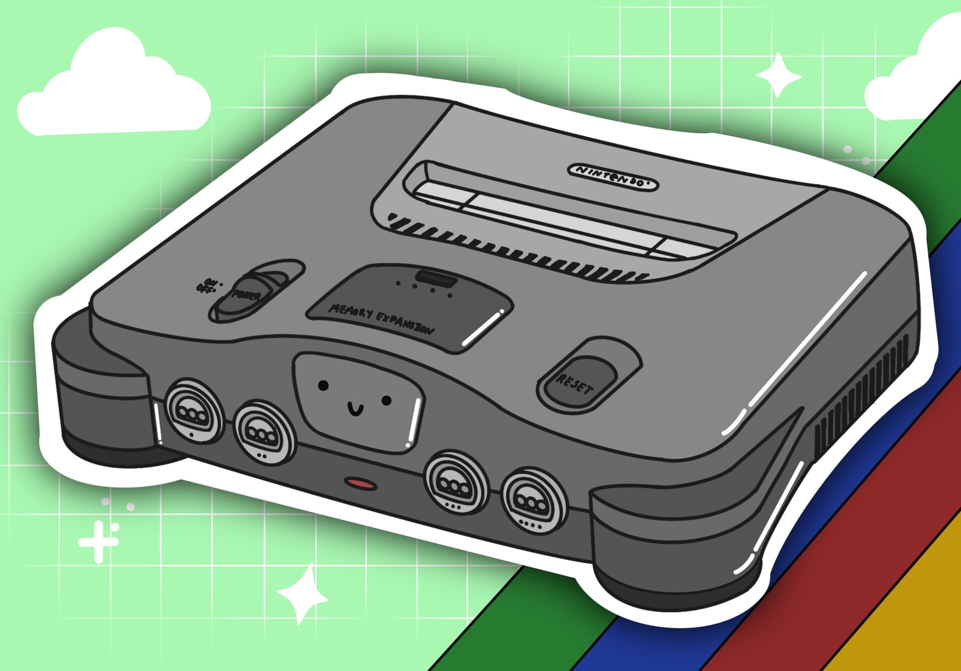 ArtStation - Happy Nintendo 64