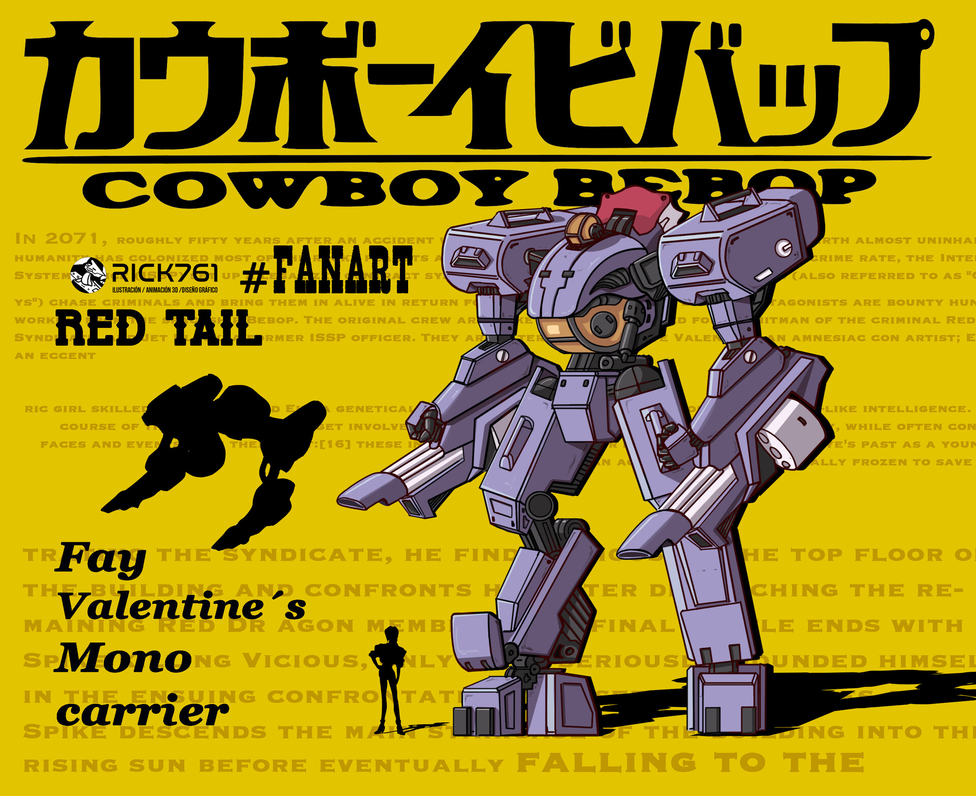 ArtStation - mecha red tail