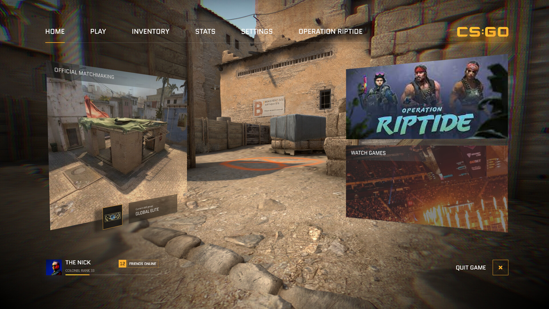 Zsolt Kaszanyicki - CSGO UI redesign concept