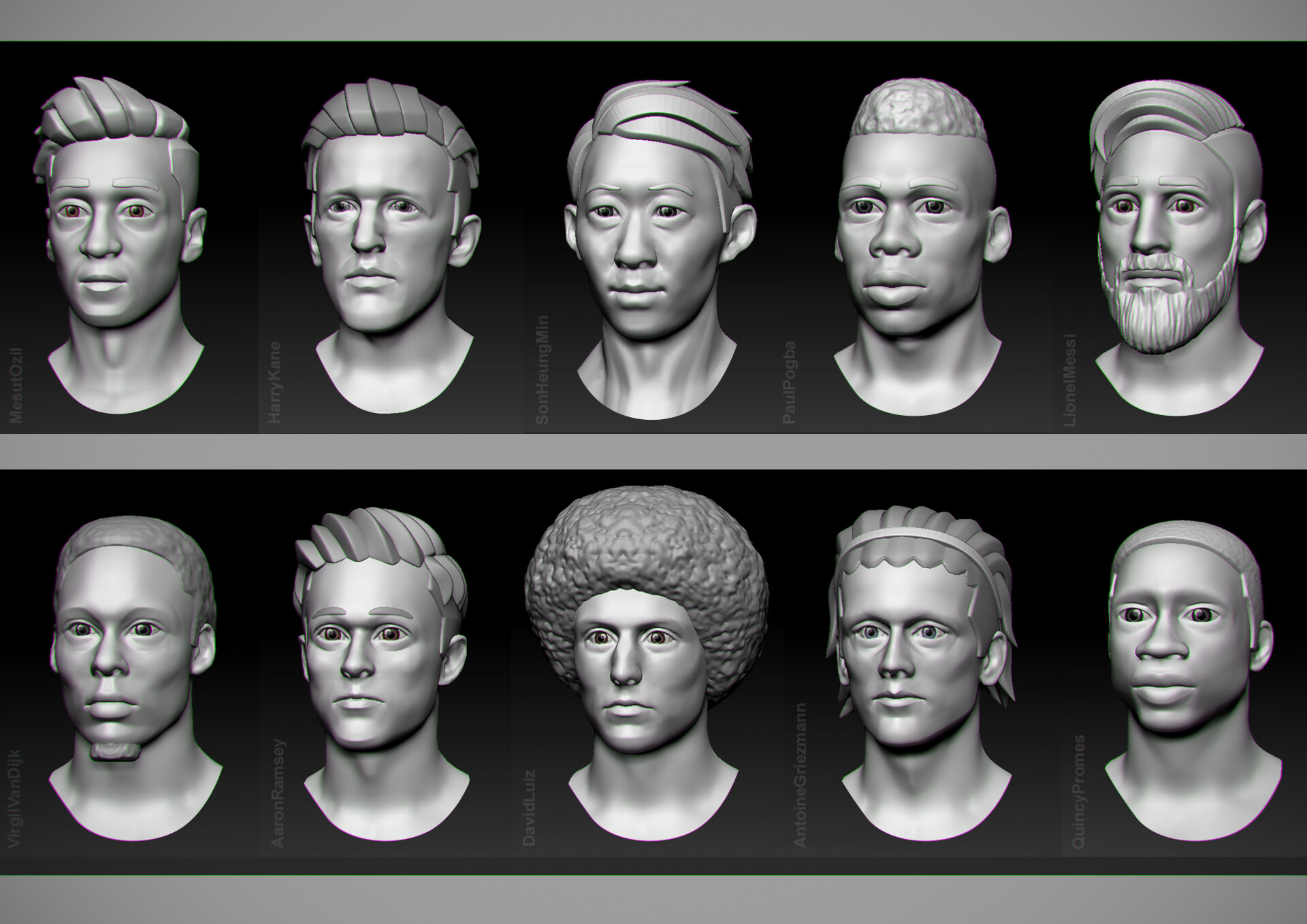 ArtStation - Football Players