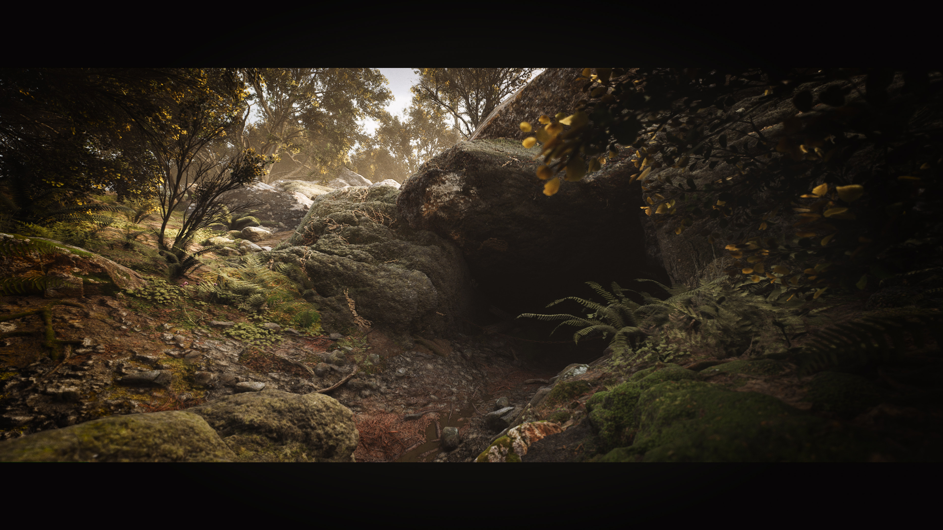 Pasquale Scionti - Ingame new Quixel trees Unreal Engine 5 Lumen Nanite