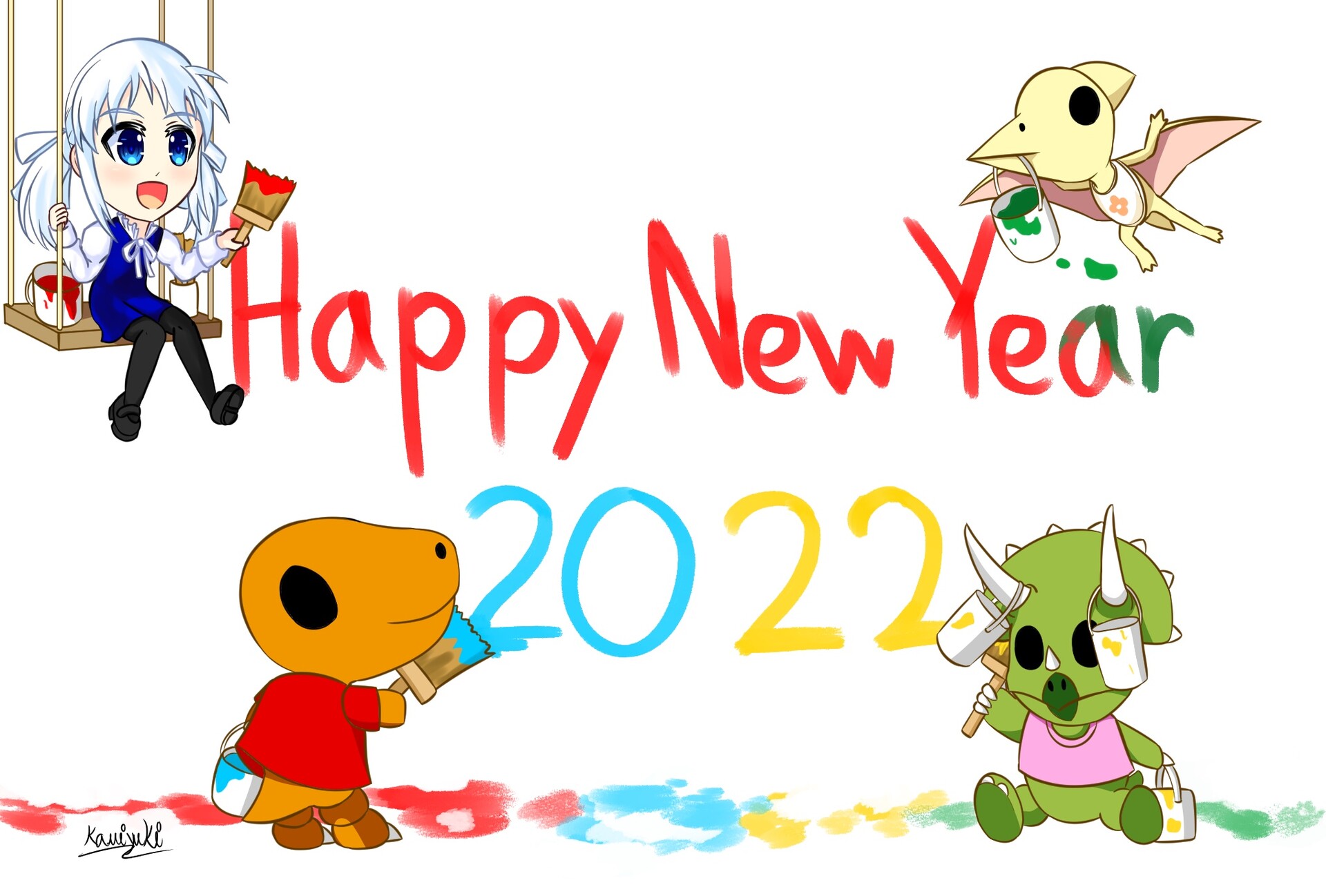 ArtStation - Happy New Year 2022