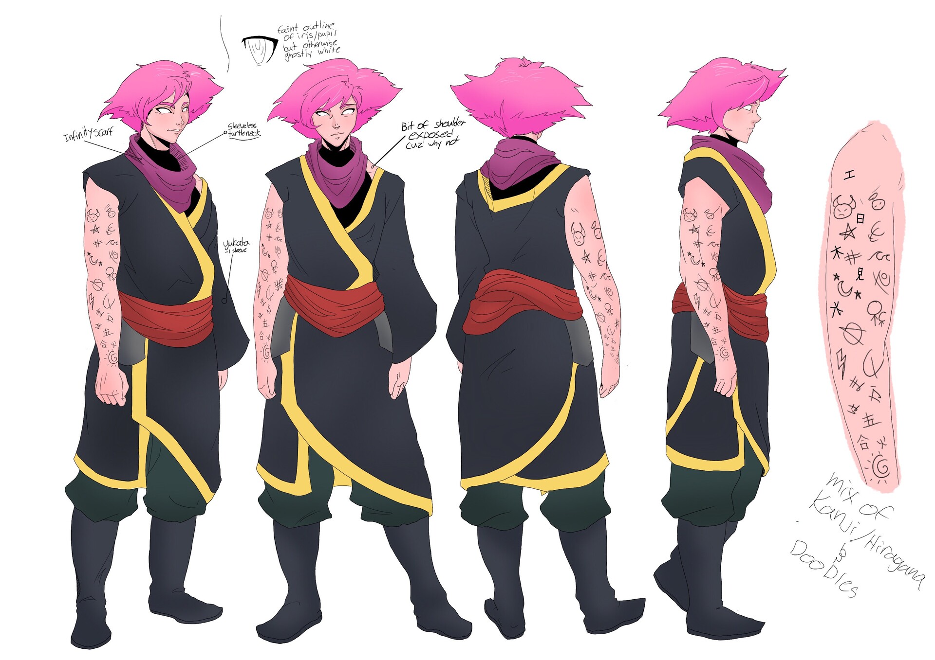 ArtStation - CharacterSheet_Omen