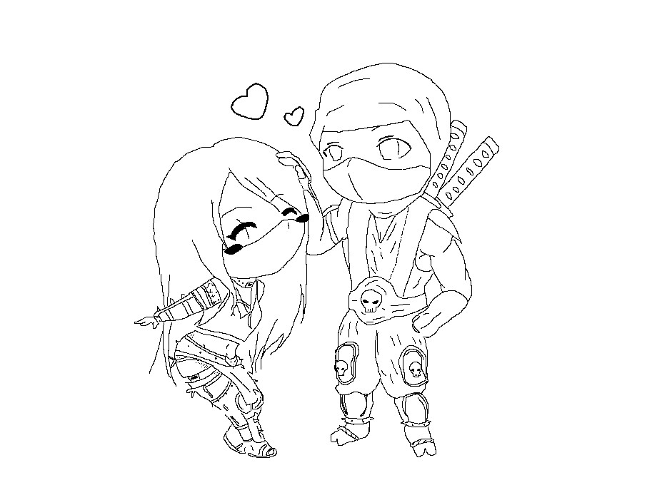 how to draw chibi scorpion