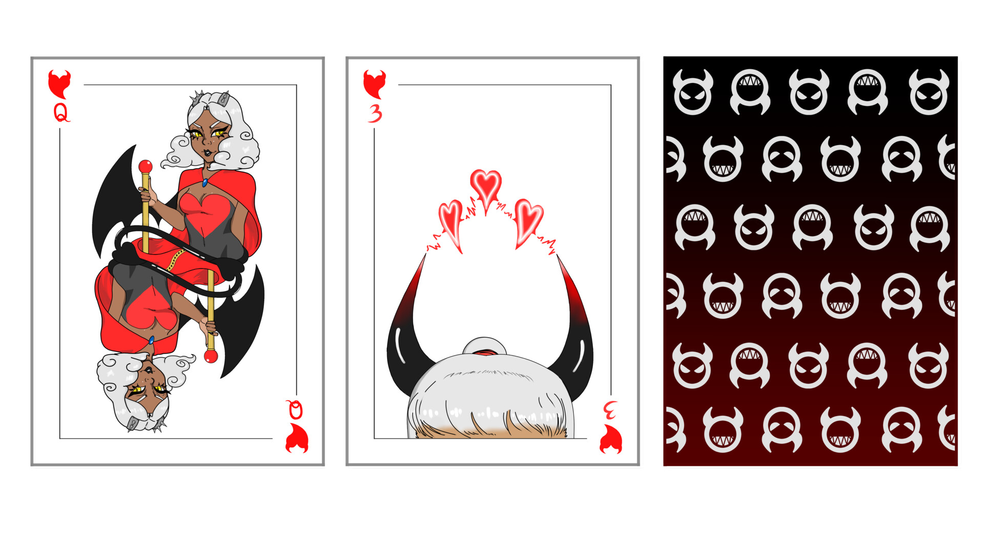 ArtStation - Demon Cards