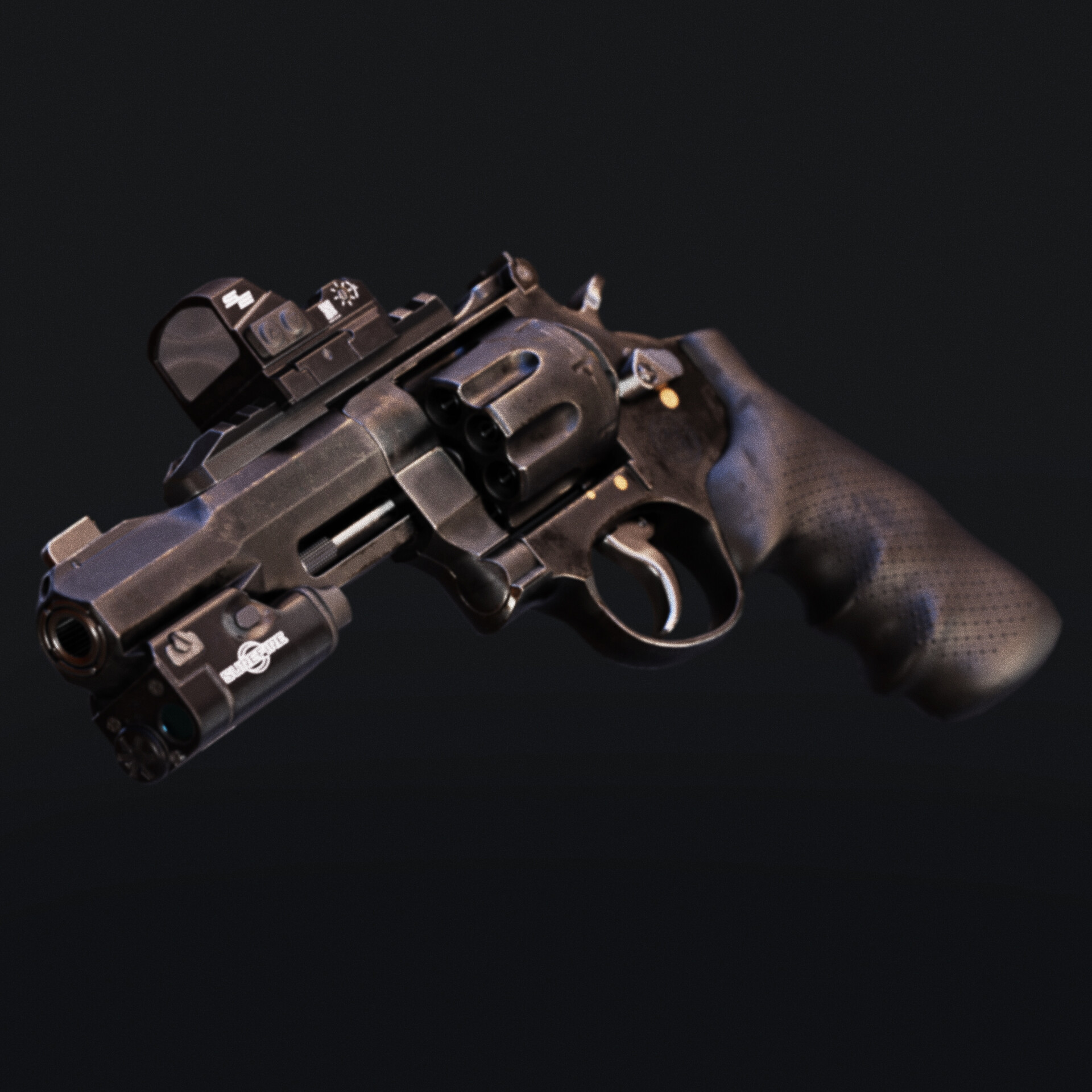 ArtStation - sw r8 revolver