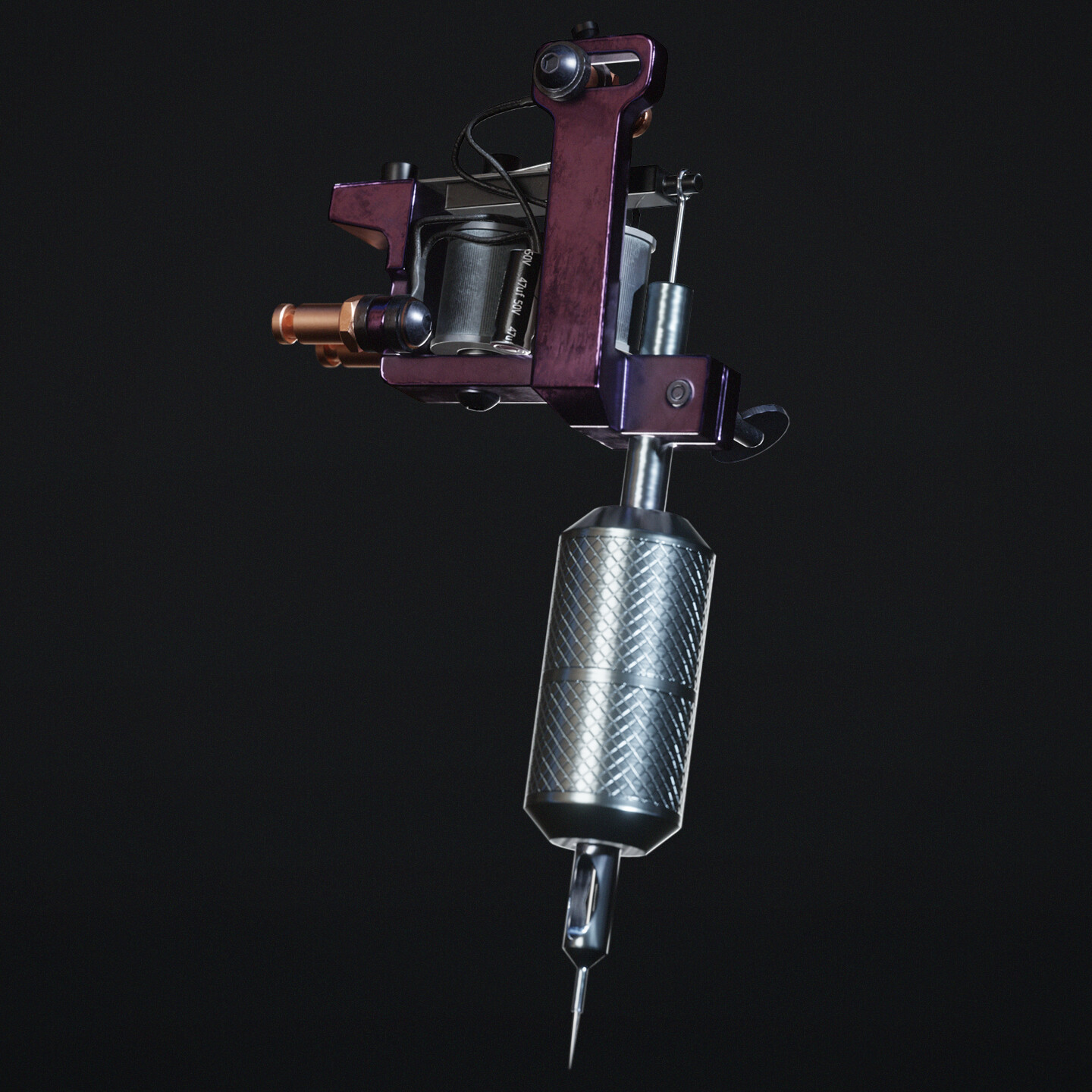 ArtStation - tattoo machine