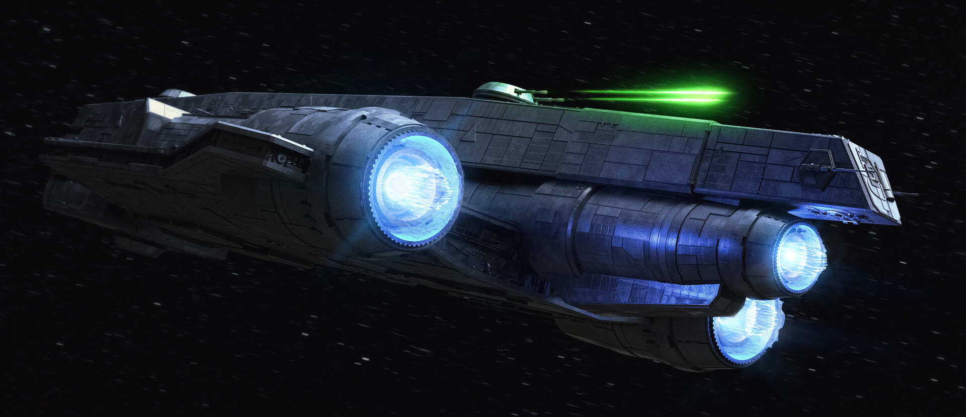 Digital Shipyard - Imperial Gozanti-class cruiser Star Wars