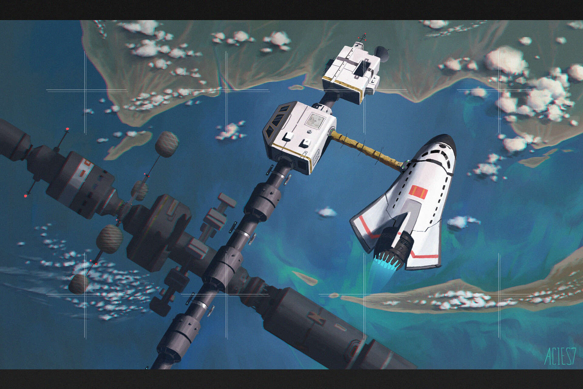 ArtStation - Space station