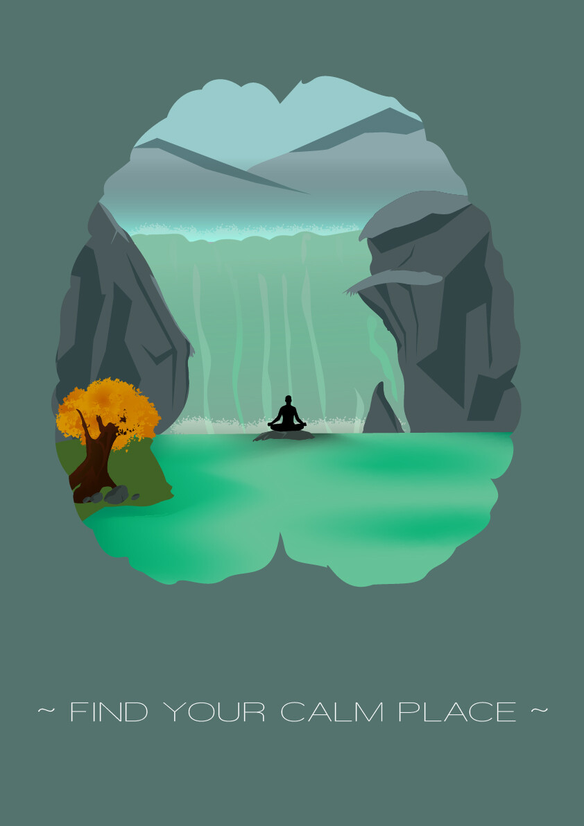 ArtStation - Find Your Calm Place!