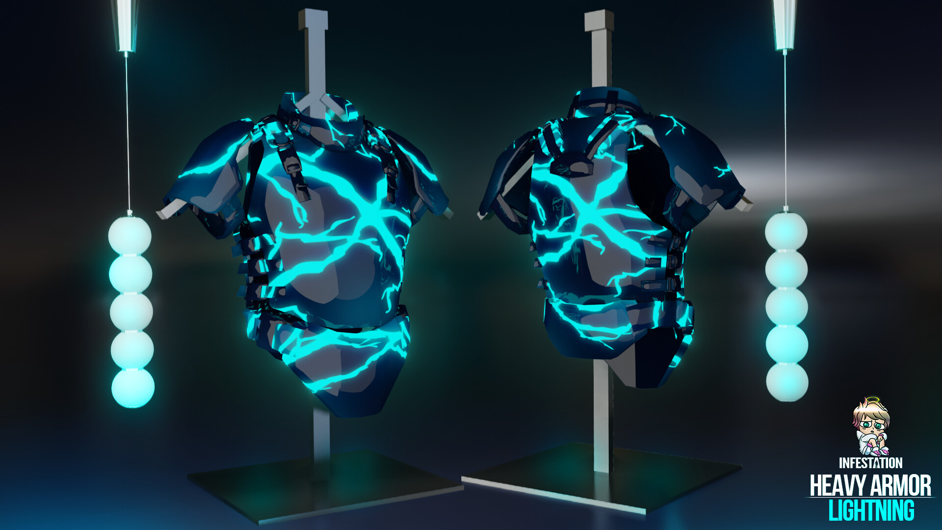 ArtStation - Heavy Armor Lightning