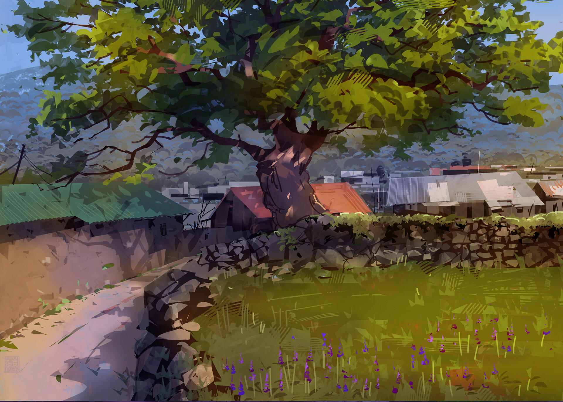 ArtStation - Walnut tree