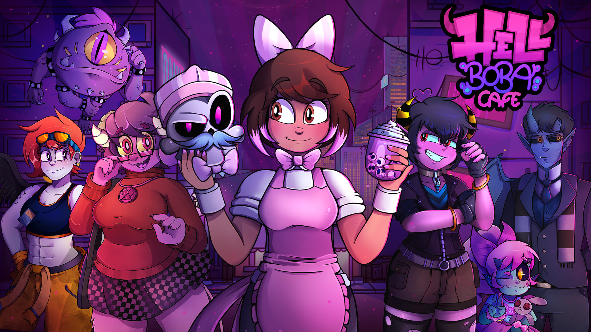 Dan Whittam - Hell Boba Cafe - Drink Mixing Simulator