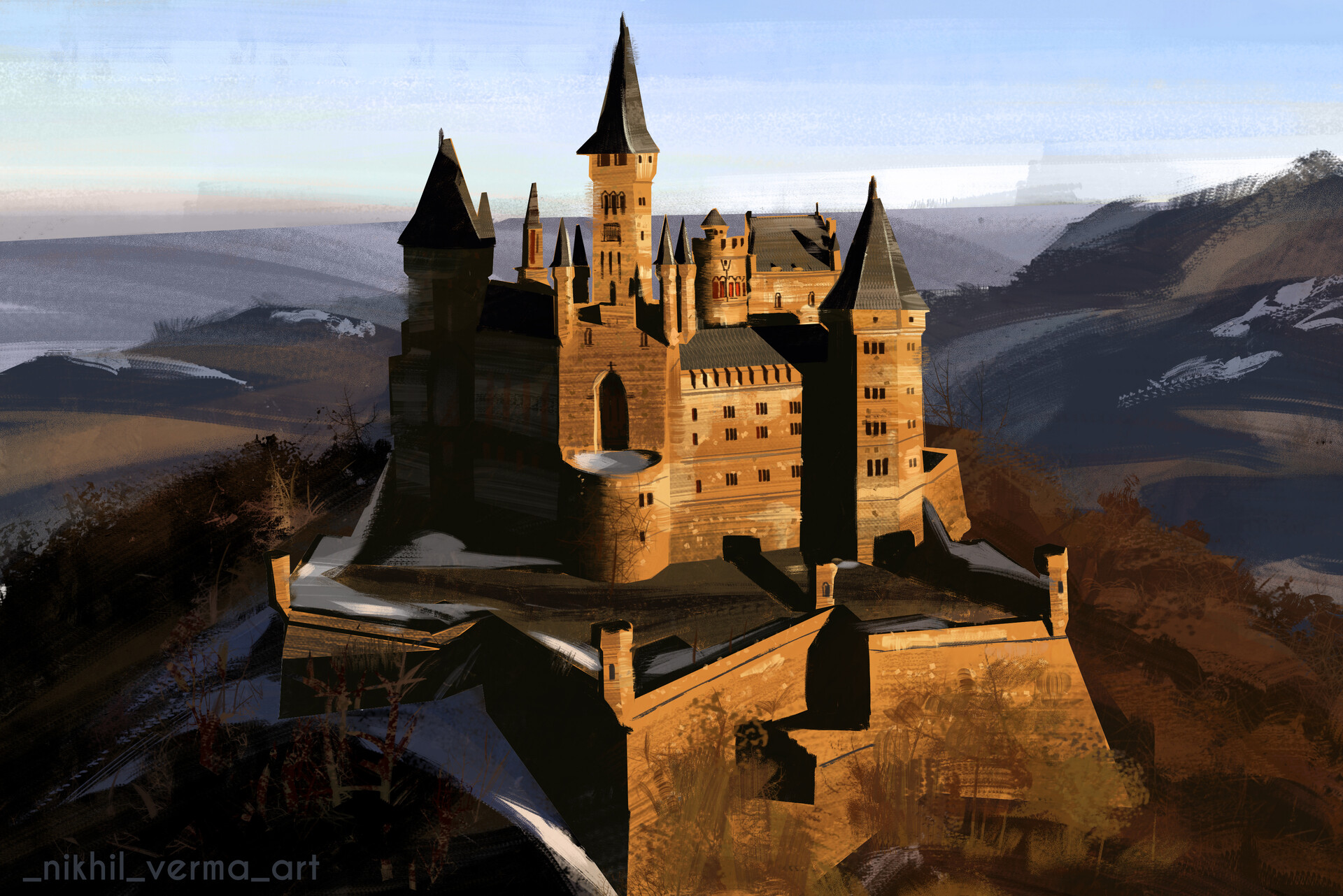 ArtStation - Castle Sketches