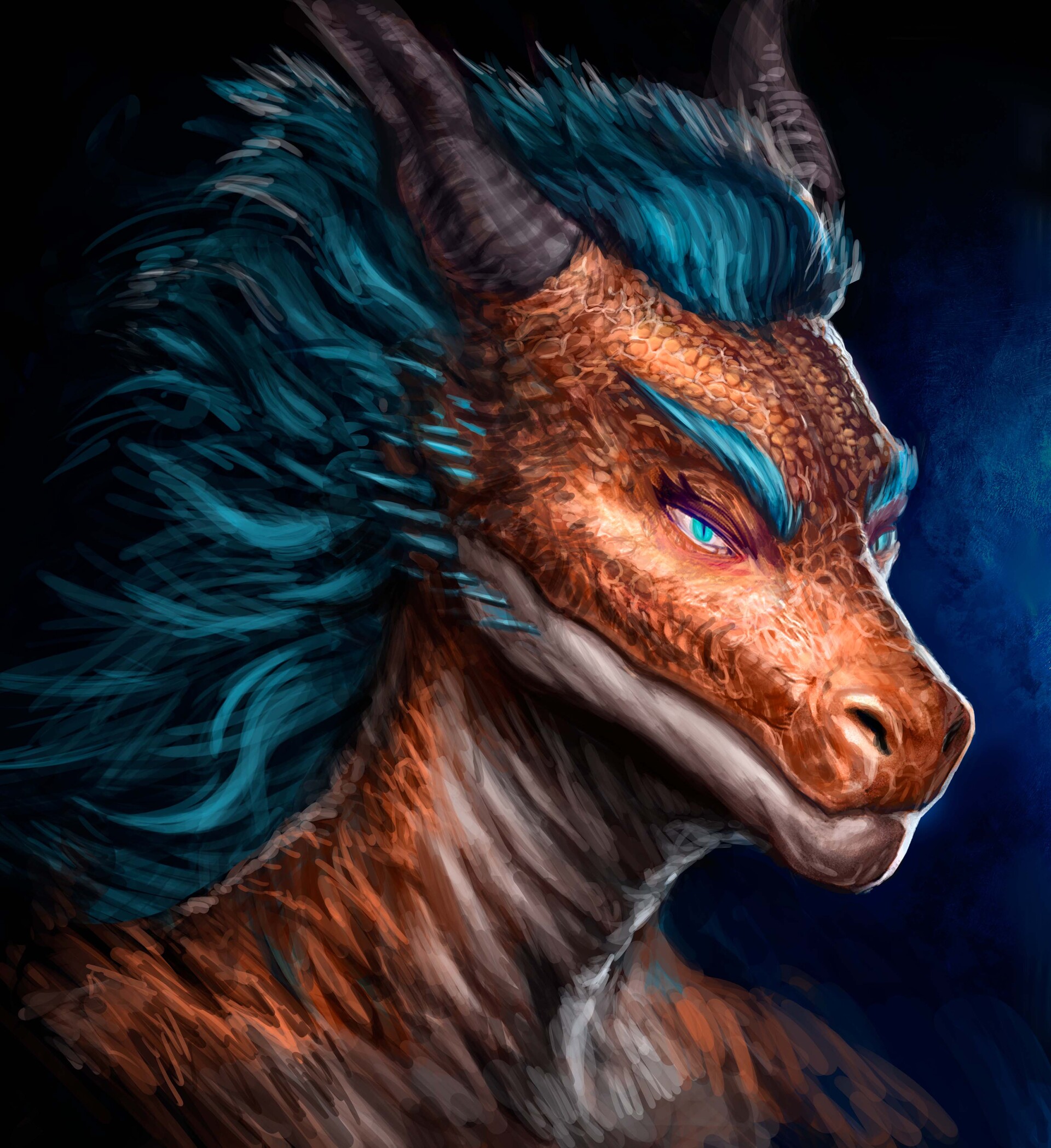 ArtStation - Eastern dragon inspired kobold