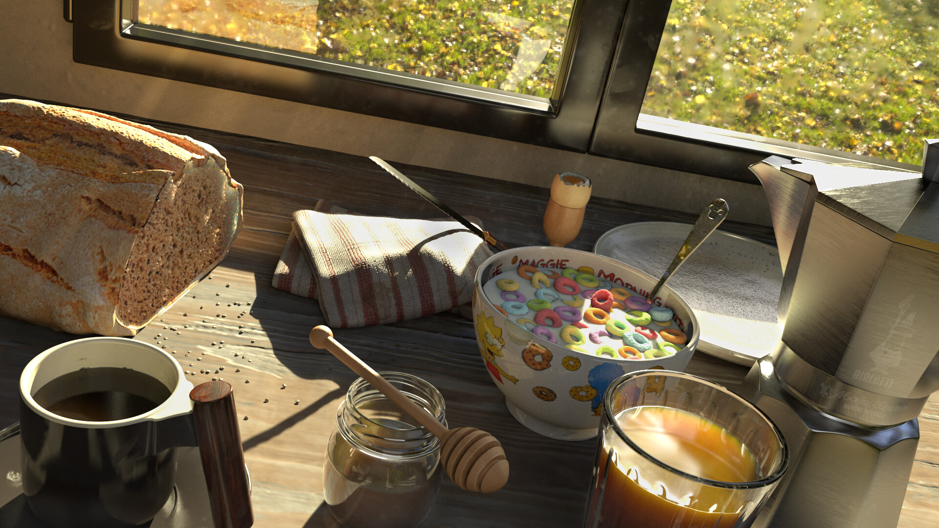 ArtStation - The breakfast