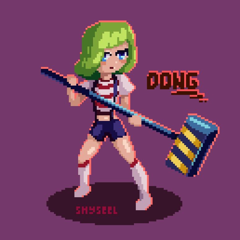 ArtStation - Dong the Zombie Killer