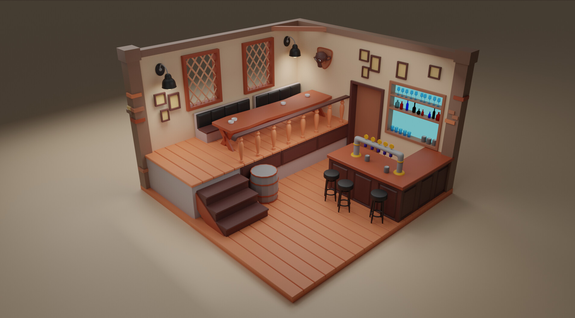 ArtStation - My little pub