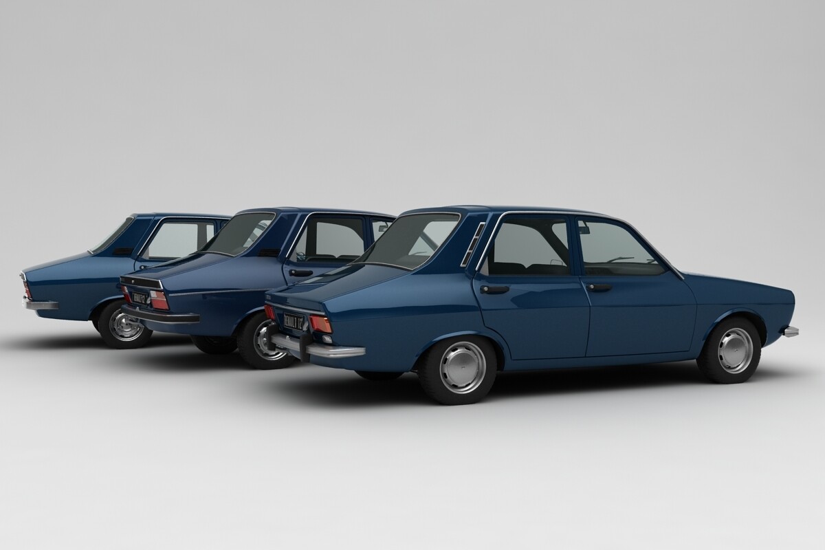 Car Models - Renault 12 Sedan