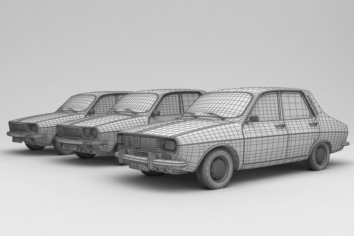 Car Models - Renault 12 Sedan