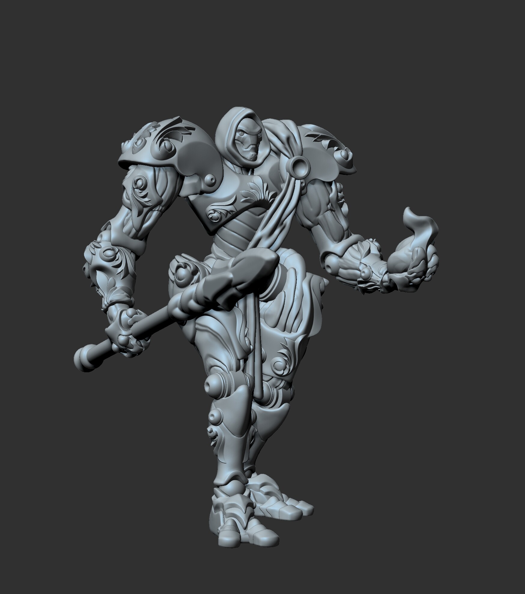 ArtStation - Warforged Torch