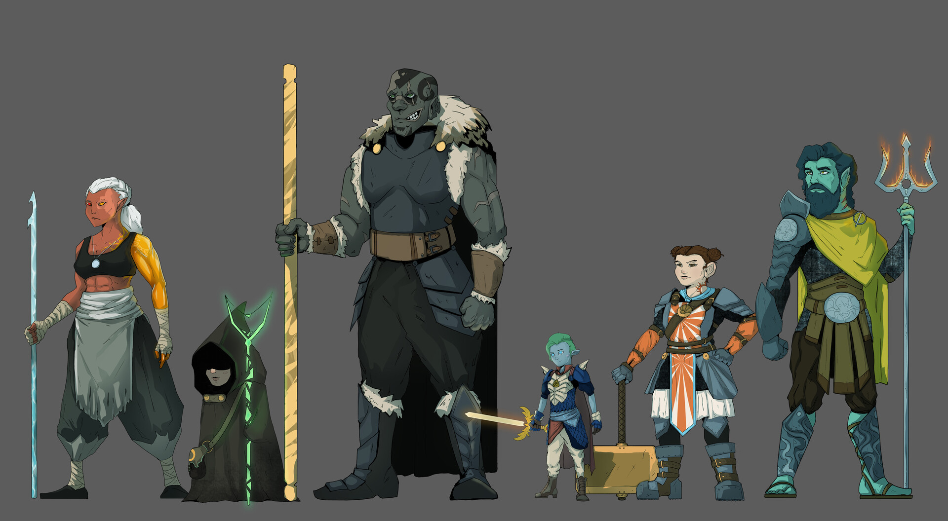 ArtStation - Reckless Outcasts - Comic Designs