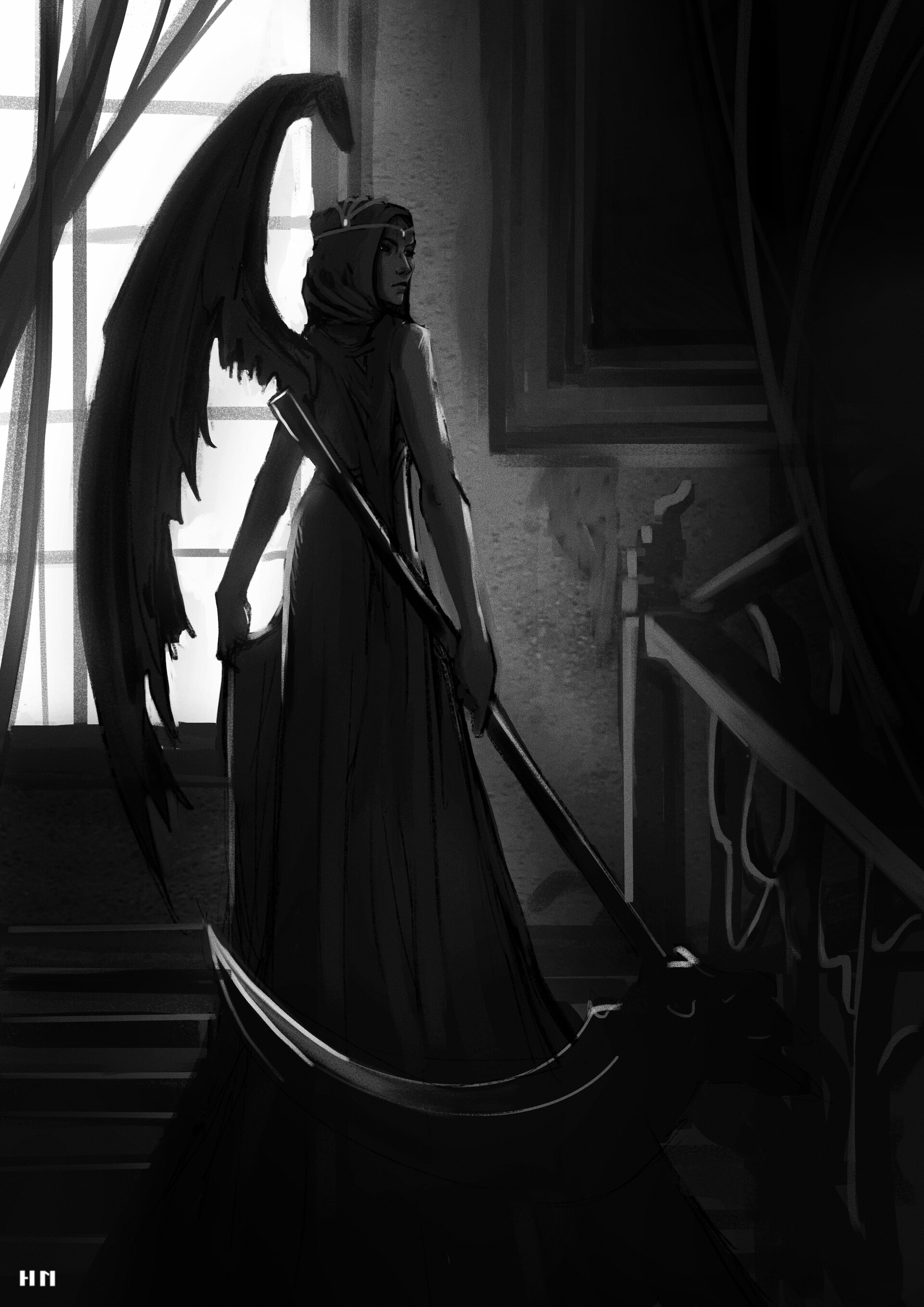 ArtStation - Lonely night