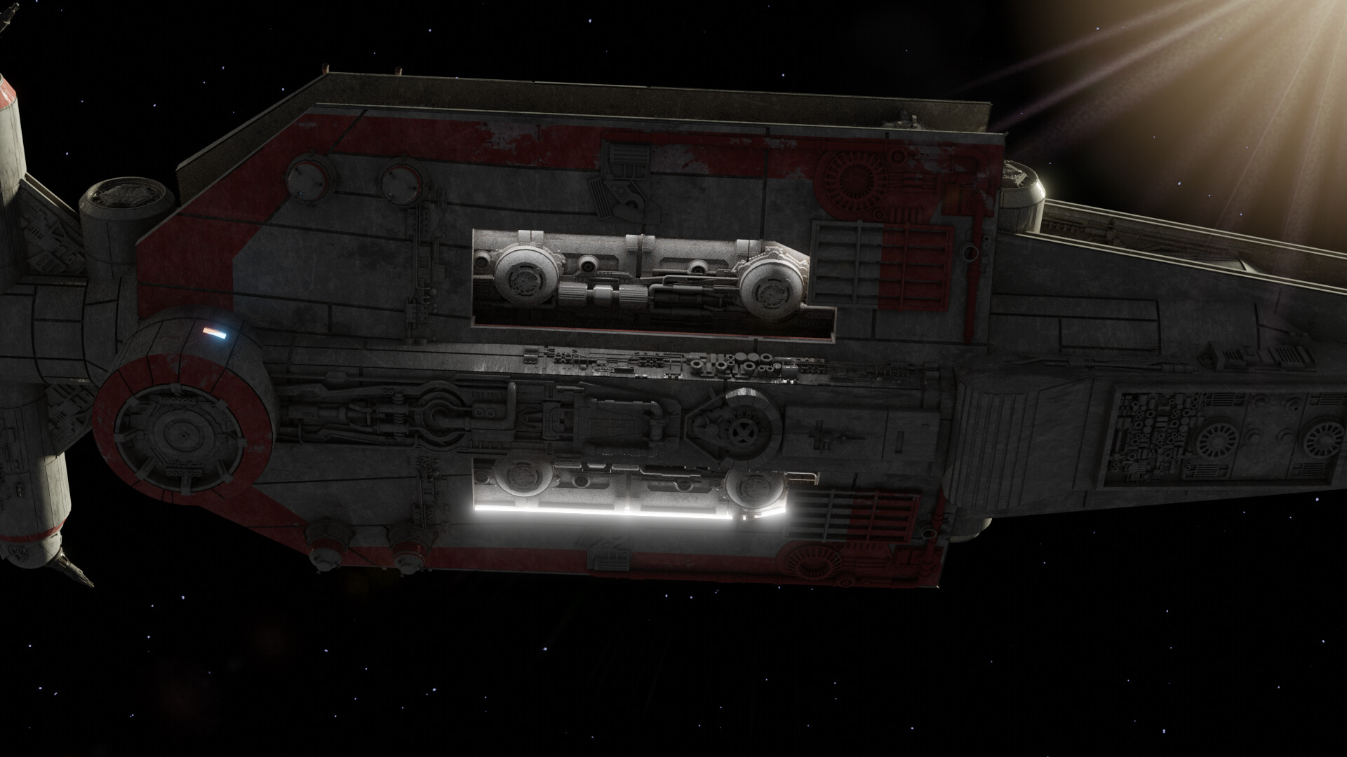Eduardo Marenco - Star Wars - YZ - 770 Corellian Medium Transport