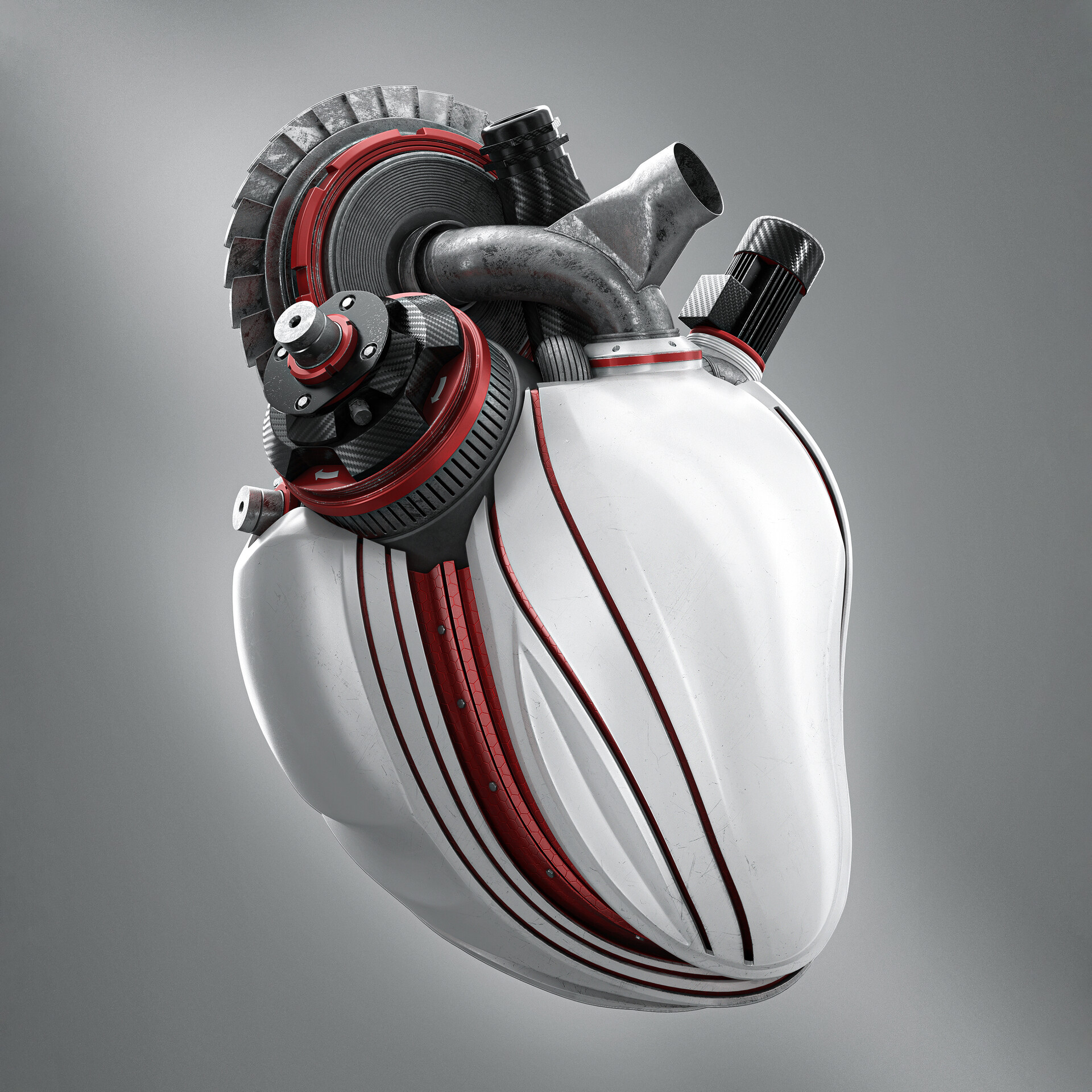 ArtStation - Heart Mech Japan