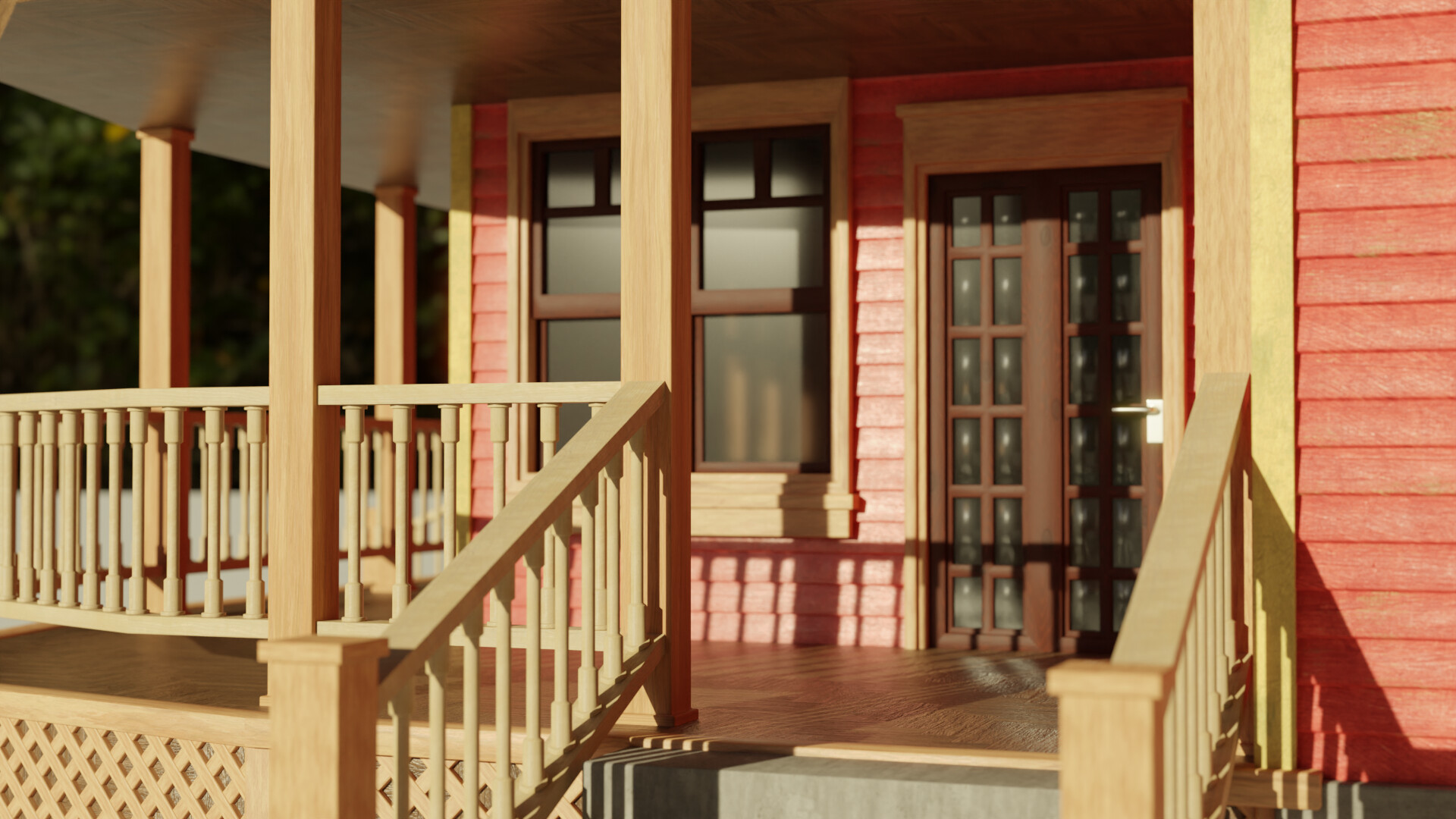 ArtStation - House: Modeling and Materials Study