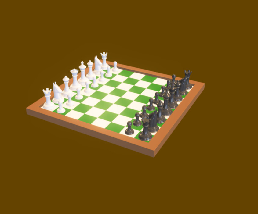 ArtStation - Chess Board