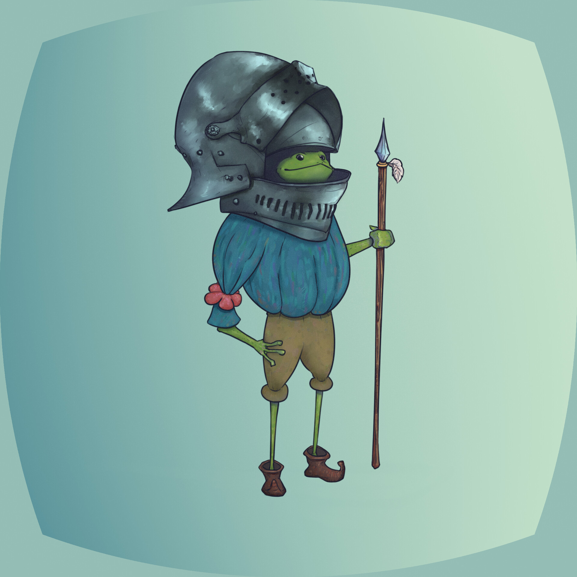 ArtStation - Frog Knight