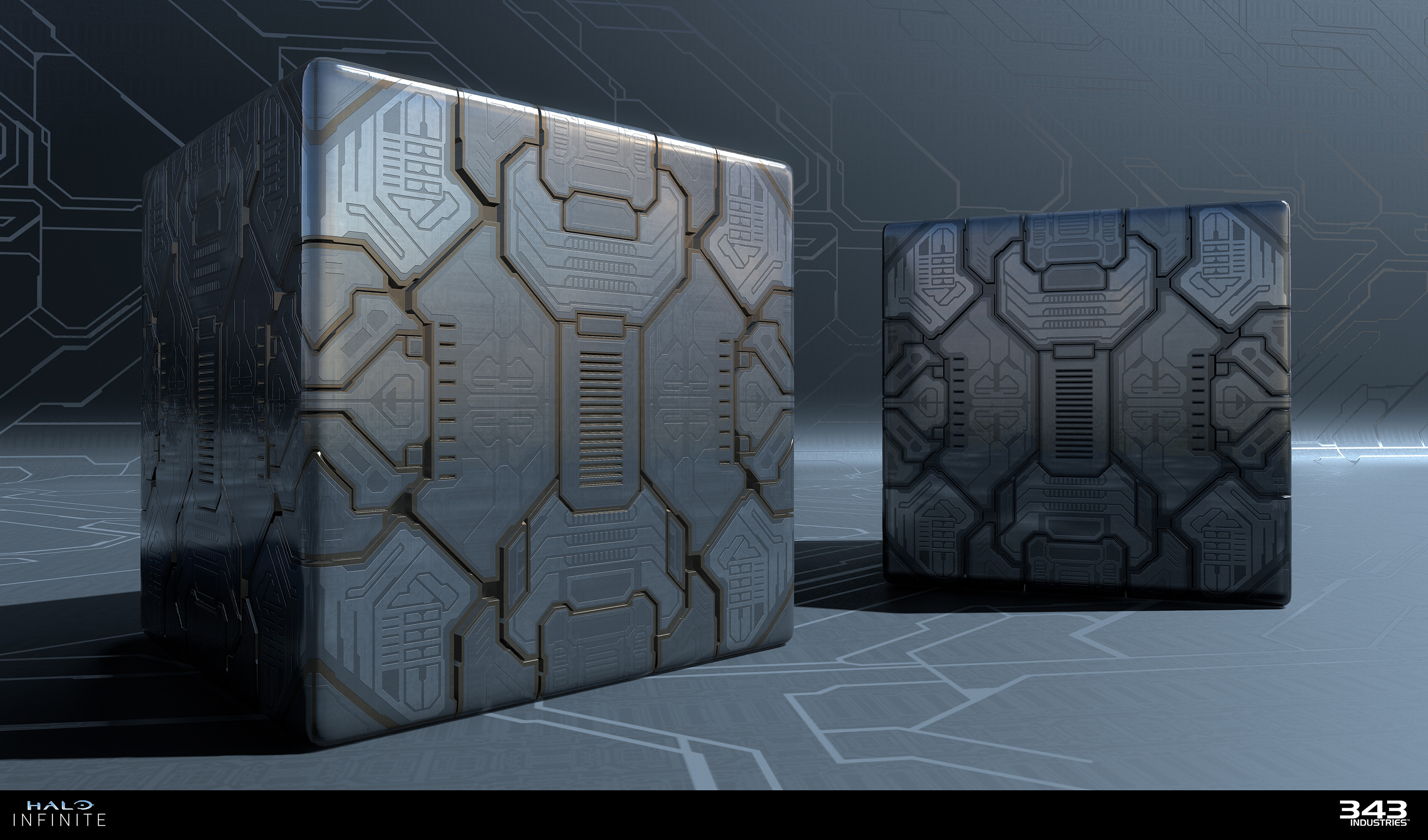 Sharlene Lin - Halo Infinite Forerunner Texture Break Down