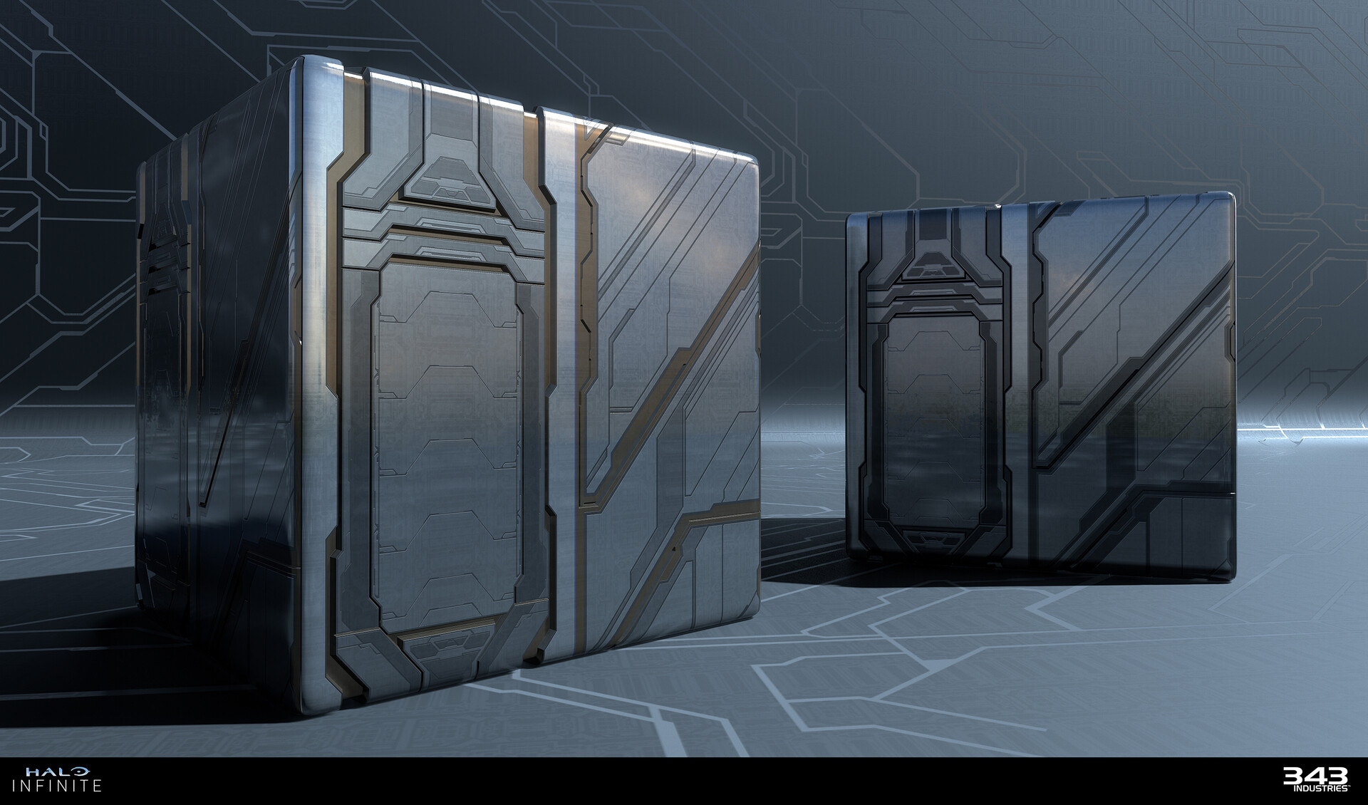 Sharlene Lin - Halo Infinite Forerunner Texture Break Down