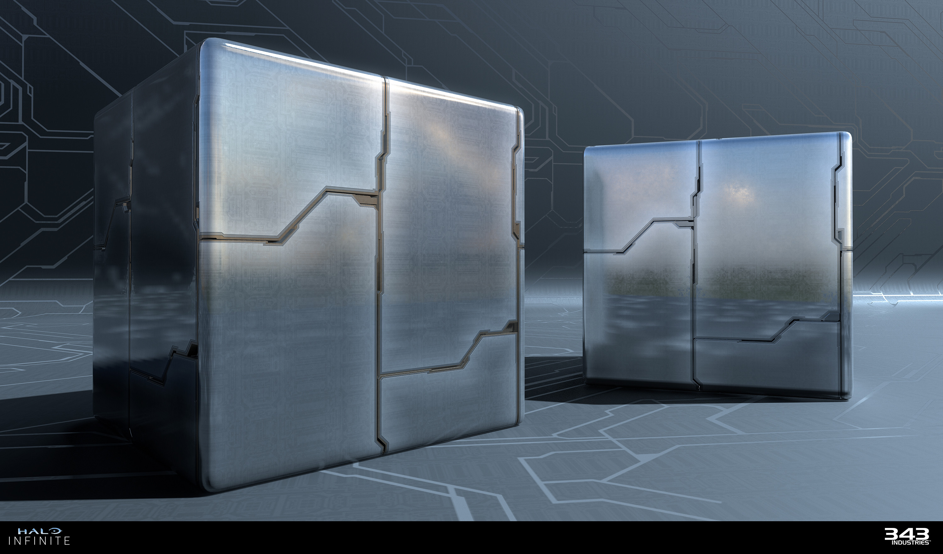 Sharlene Lin - Halo Infinite Forerunner Texture Break Down