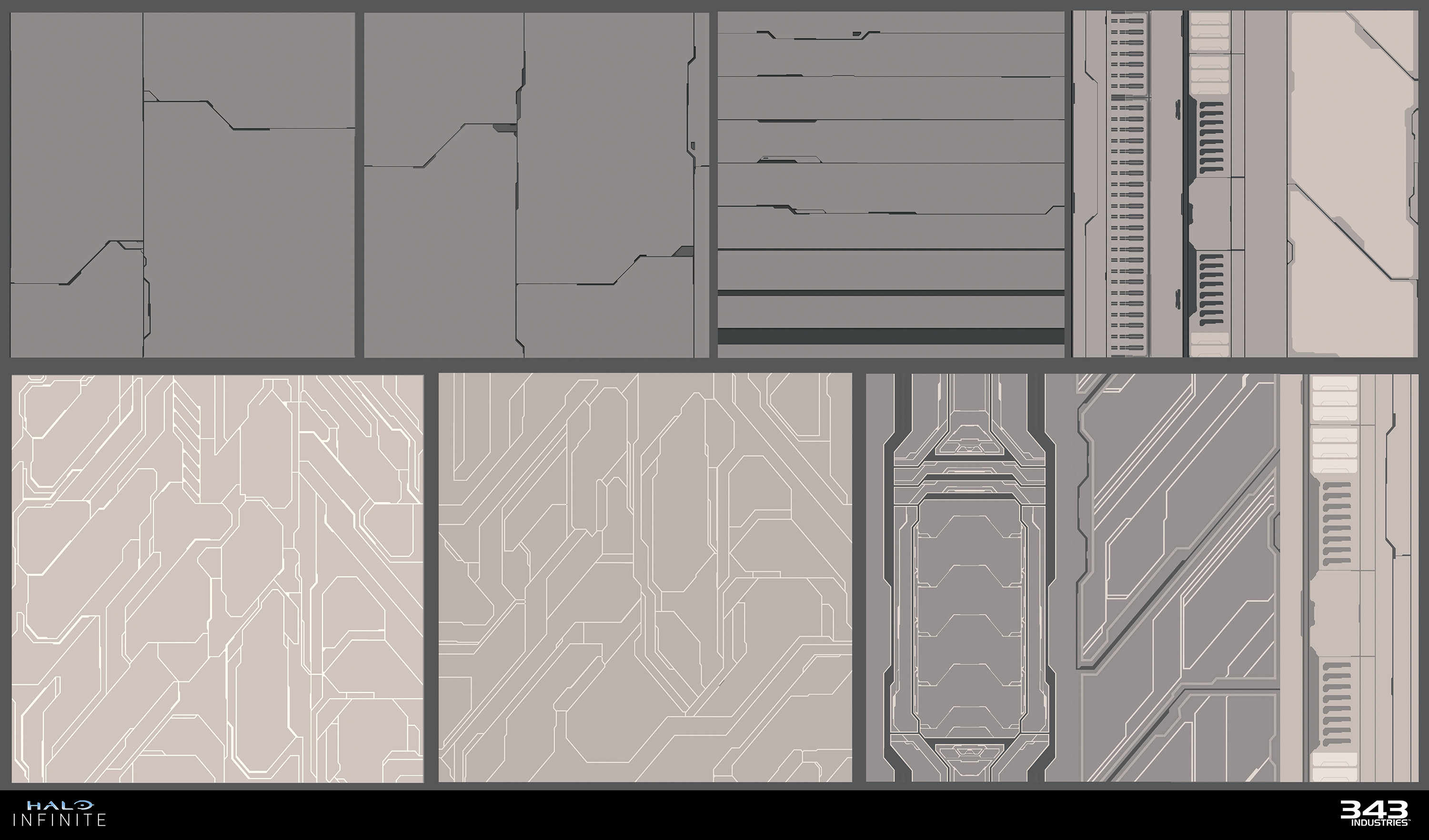 Sharlene Lin - Halo Infinite Forerunner Texture Break Down