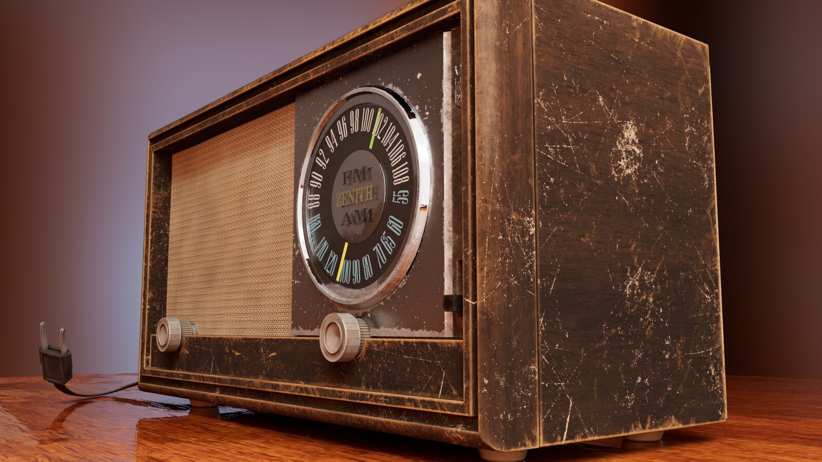 Jea Lee - Zenith X323 AM/FM Radio (1959 ver)