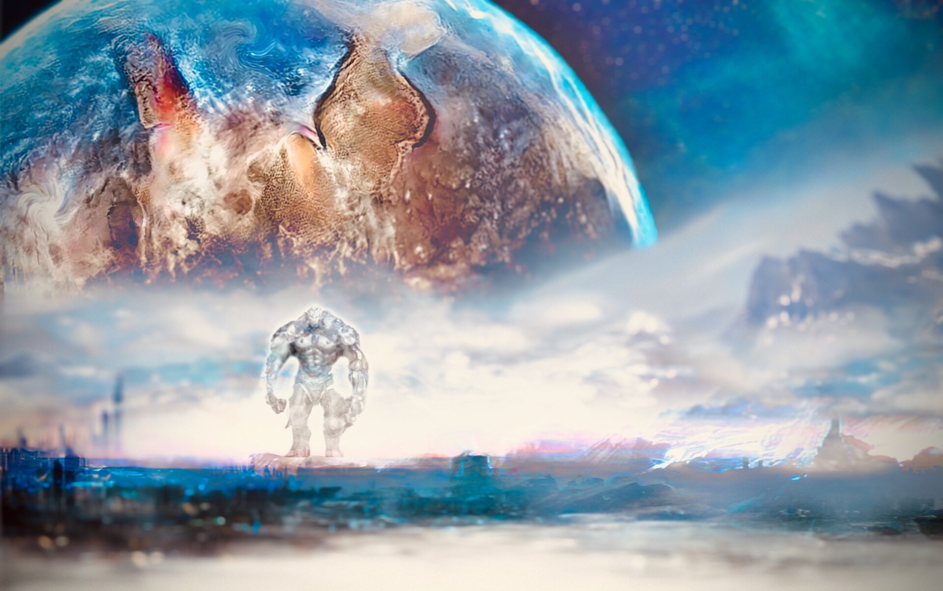 ArtStation - Titan landing