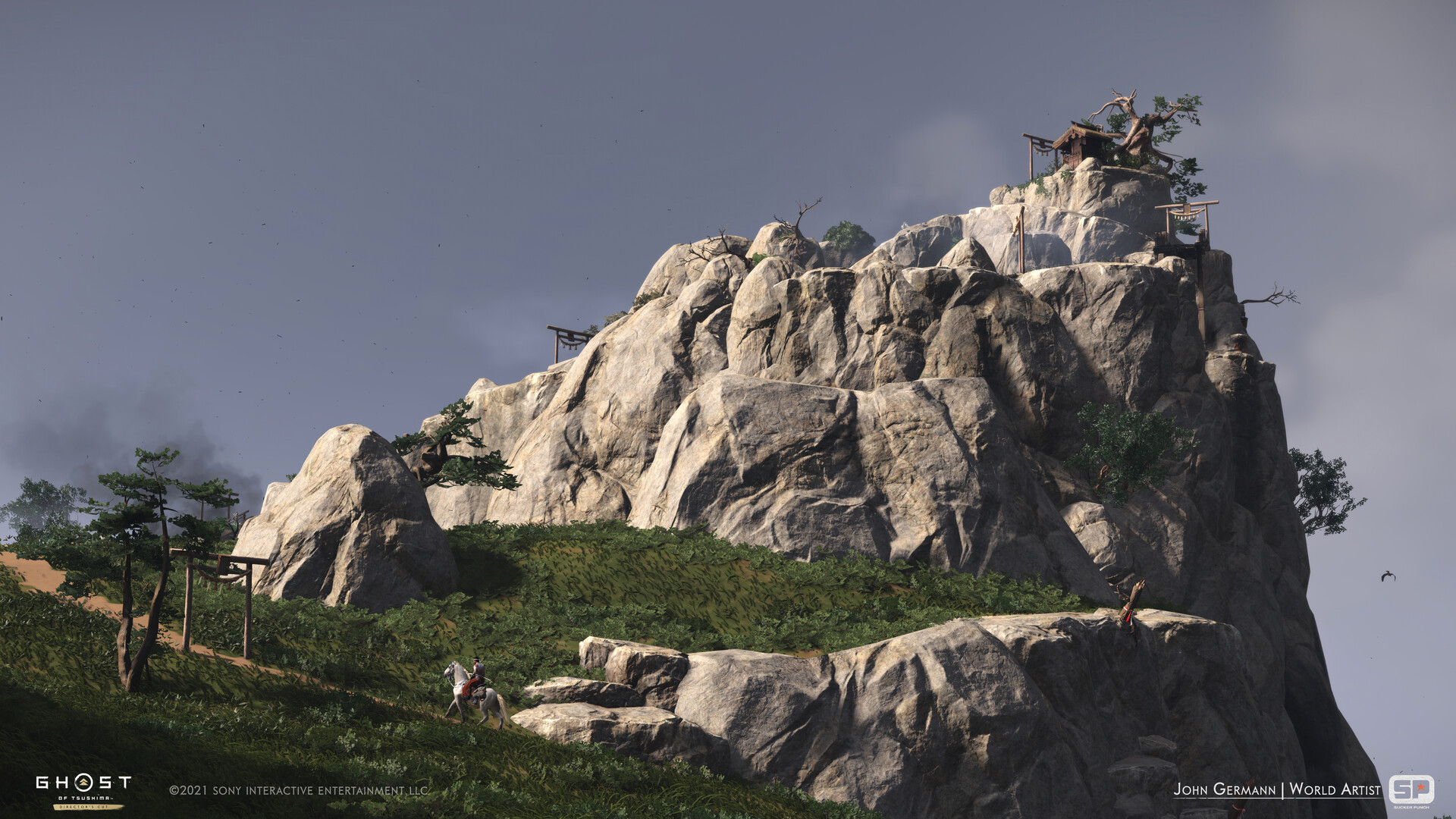 John Germann - GHOST OF TSUSHIMA - Arrow Peak Shrine