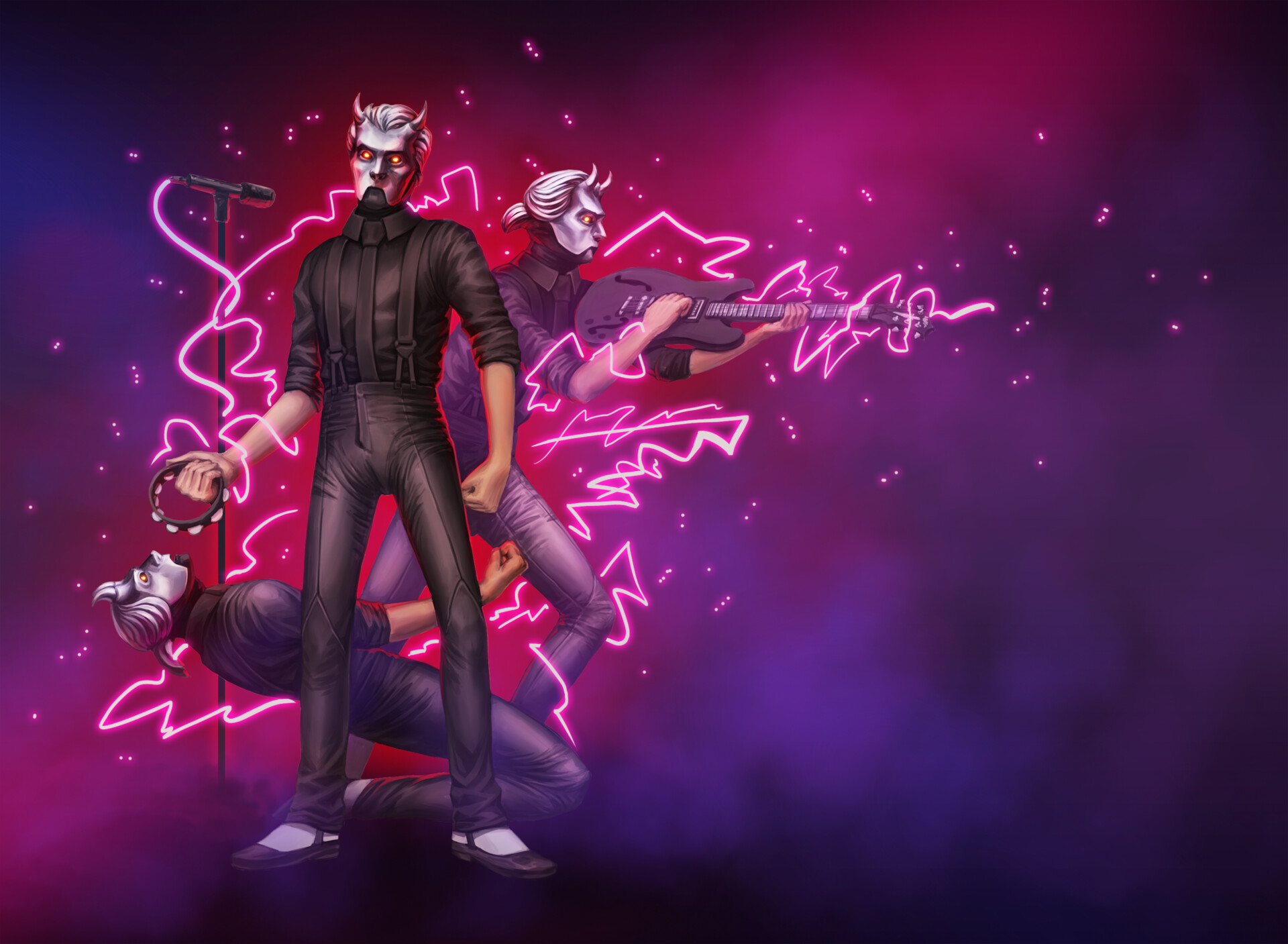 ArtStation - Ghost Era 4 ghouls fanarts