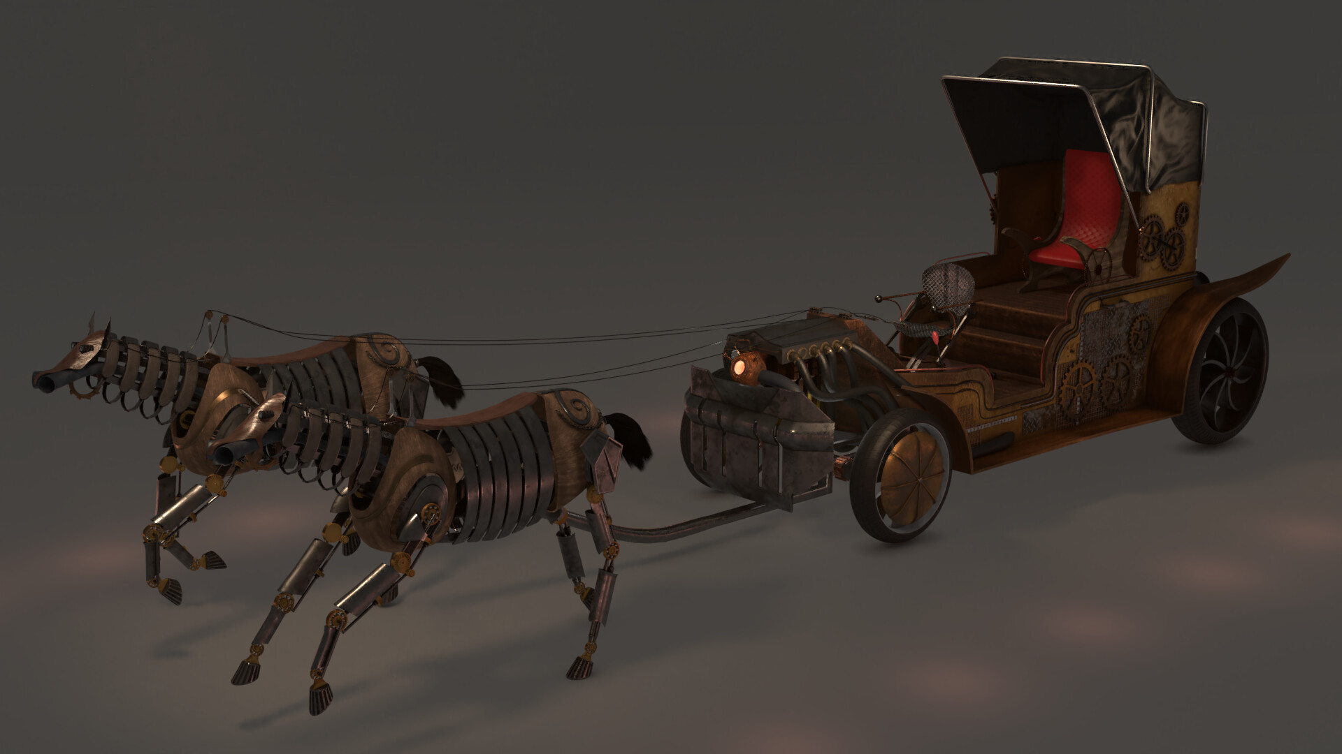 Steampunk Chariot by Praneeth — ProUser.Me