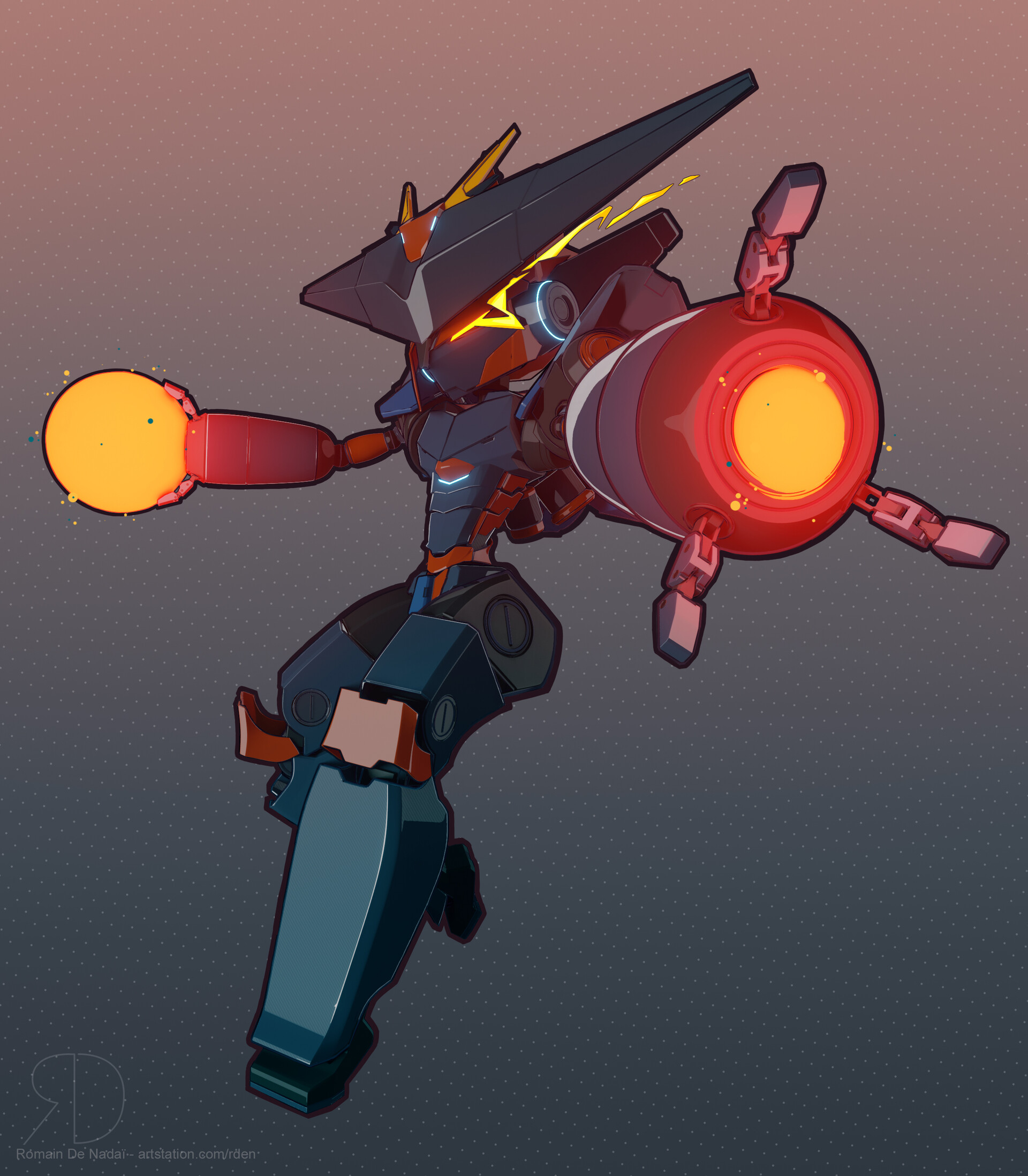 ArtStation - Little bot show