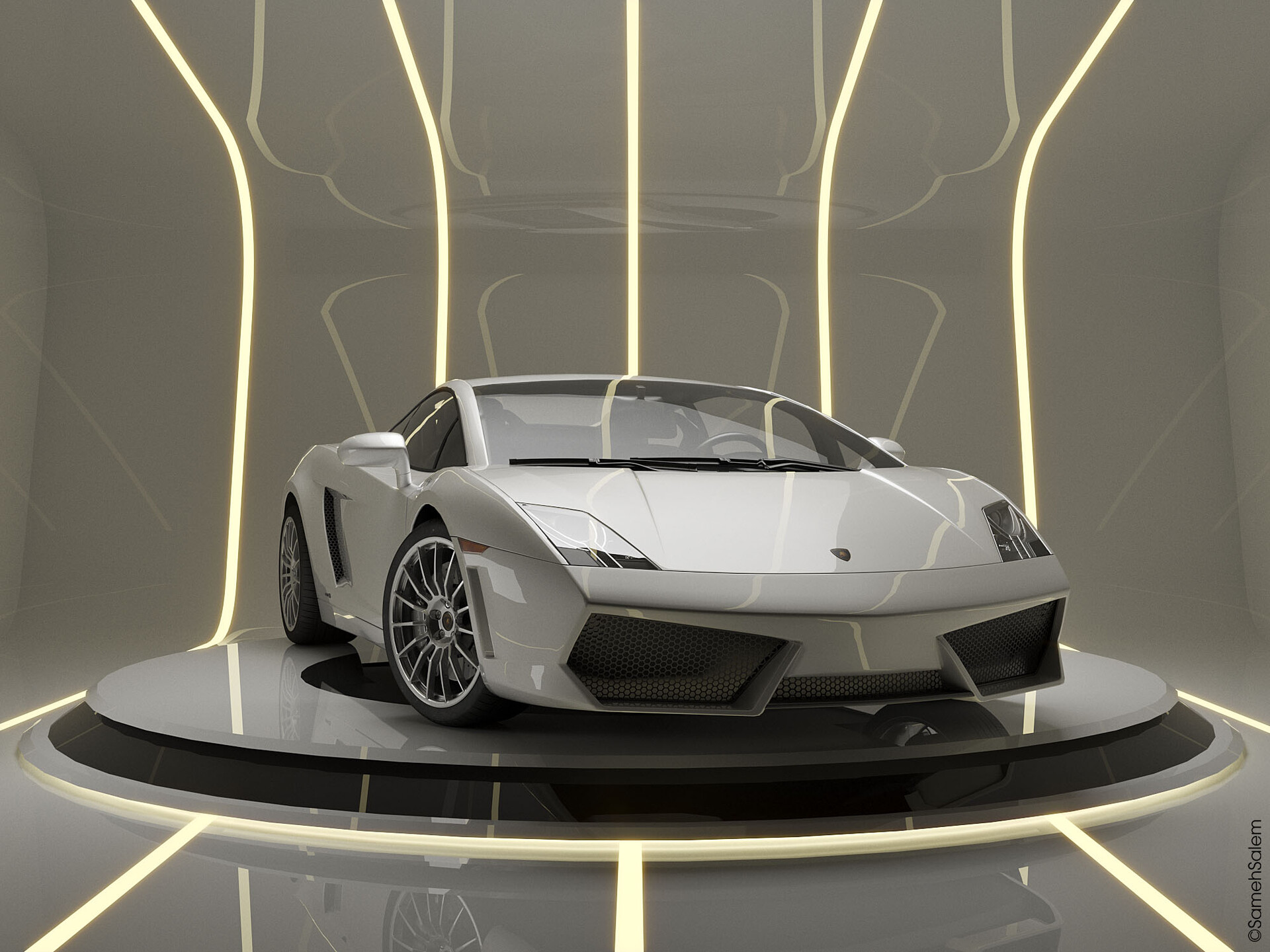 Sameh Elsayed Salem - Lamborghini Car