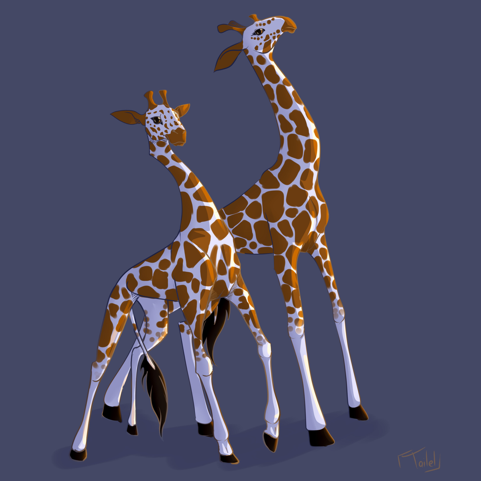 ArtStation - Giraffe