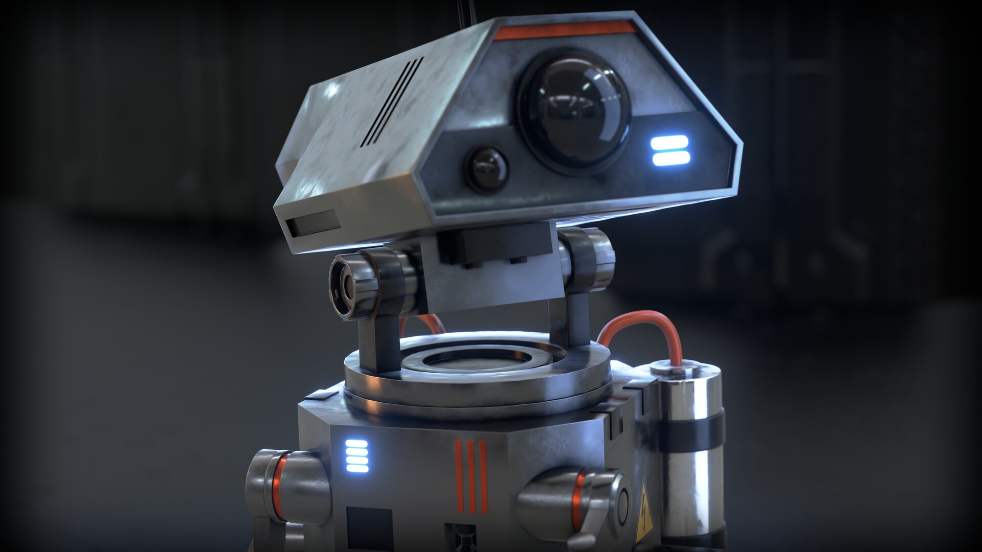 Ryan King - Sci-Fi Worker Robot (Blender Tutorial Series)