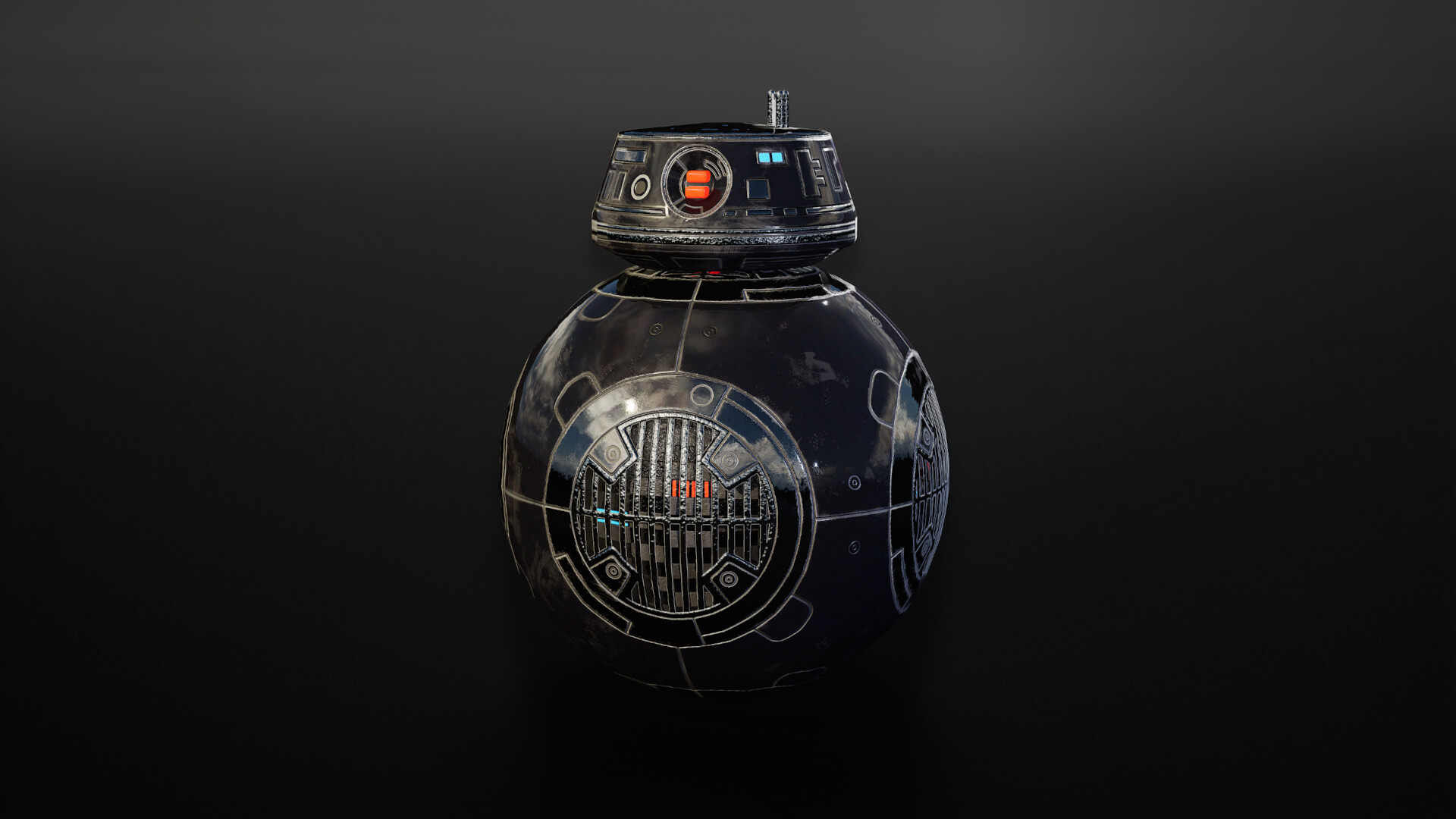 ArtStation - BB-9E Star Wars Droid (Real Time)