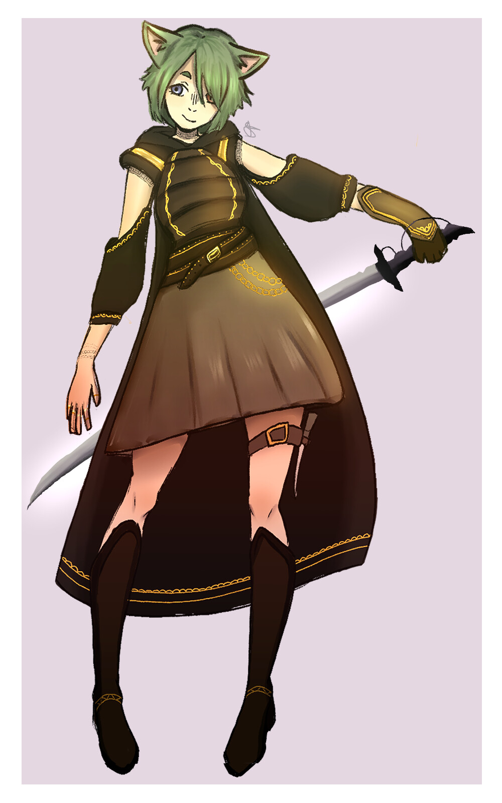 ArtStation - Tabaxi DnD OC