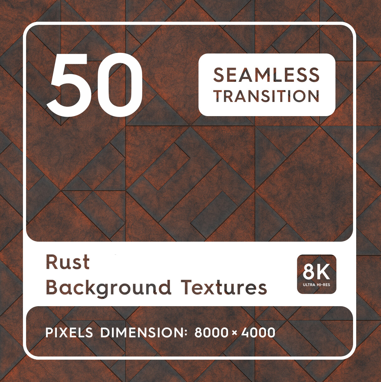 ArtStation - 50 Rust Background Textures