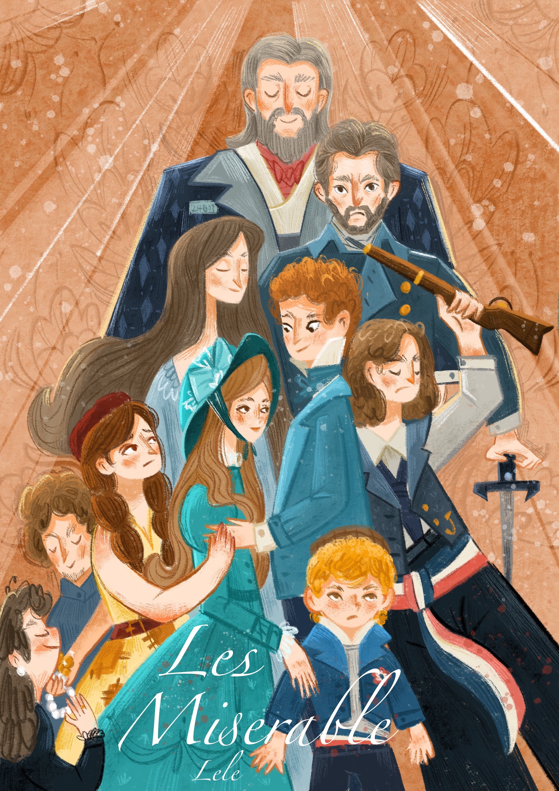 ArtStation - Les Miserable Illustration
